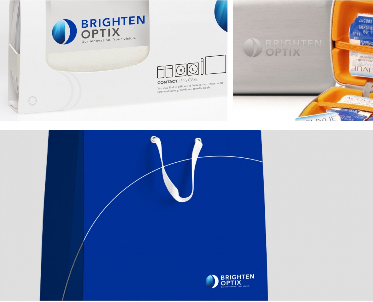 Optical Brand Positioning and Identity Redesign - BRIGHTEN OPTIX | ebg