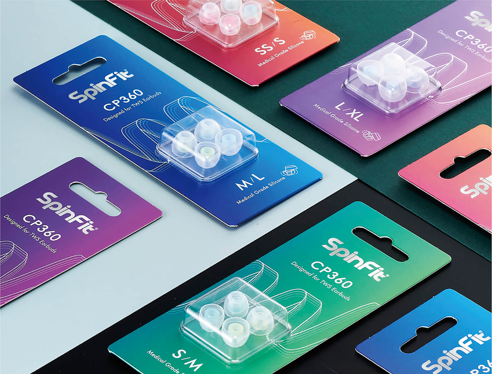 SpinFit包裝識別形象規劃設計- SpinFit CP360 | 名象品牌形象策略